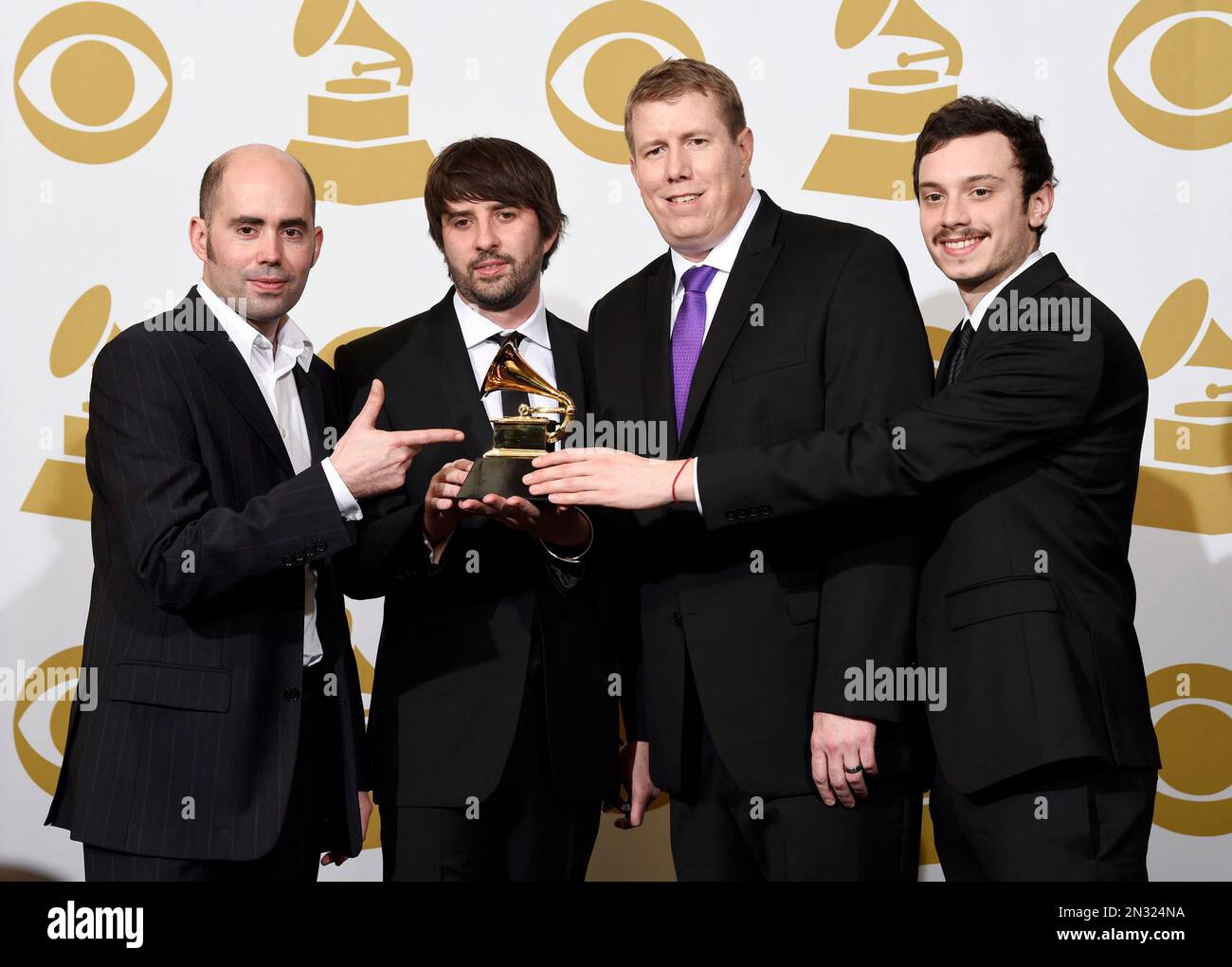 Robbie Nelson, from left, Florian Lagatta, Darrell Thorp and Joe ...