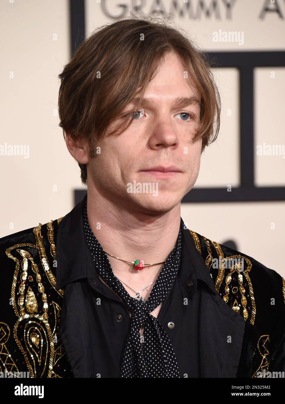 Matt Shultz of Cage the Elephant arrives at the 57th annual Grammy ...
