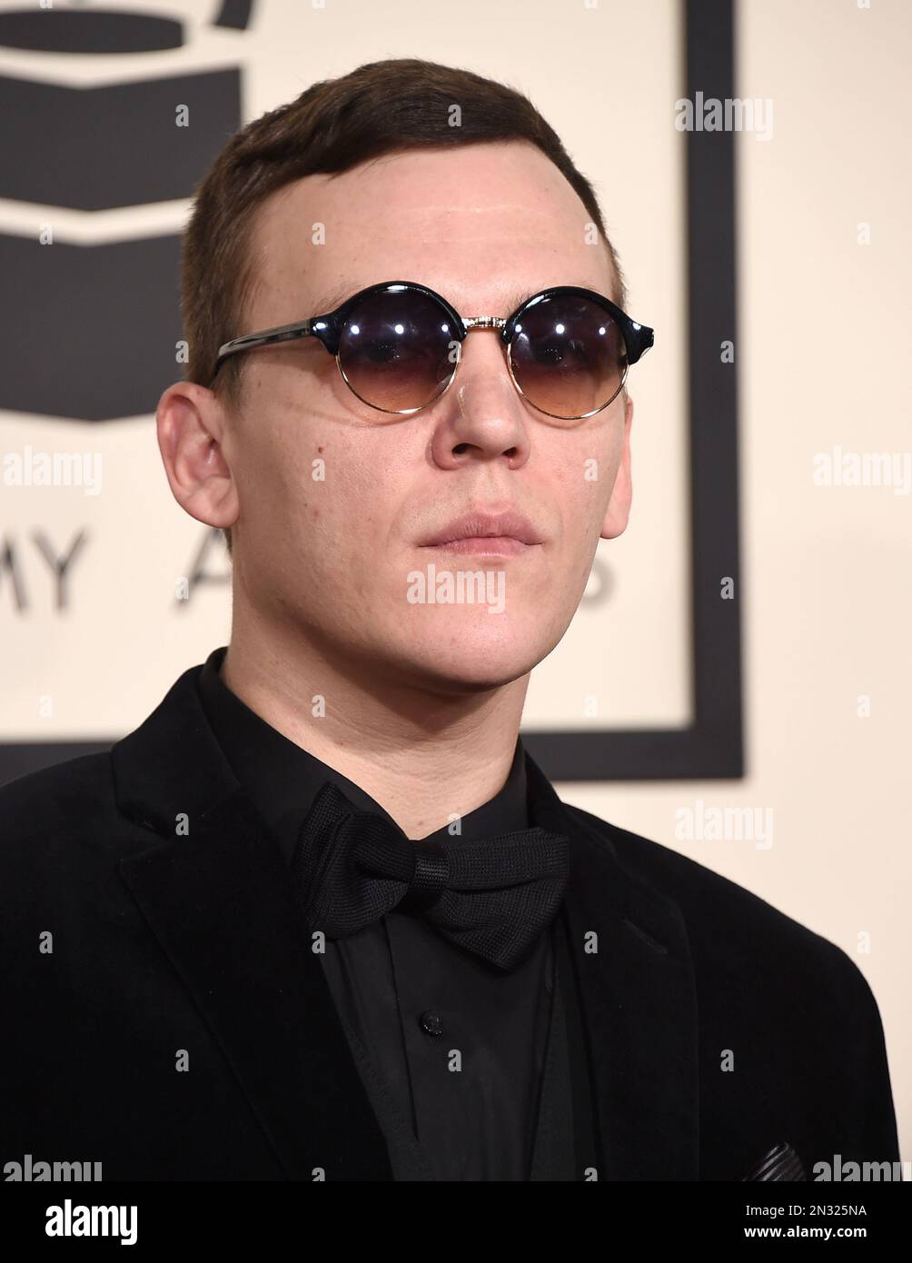 Brad Shultz of Cage the Elephant arrives at the 57th annual Grammy ...