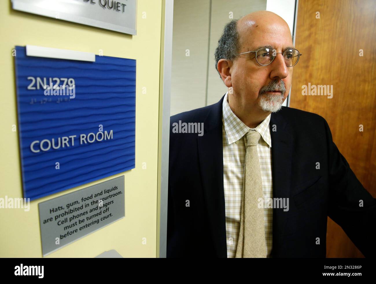 In this photo taken Feb. 4, 2015, Mike De Felice, supervisor of the ...