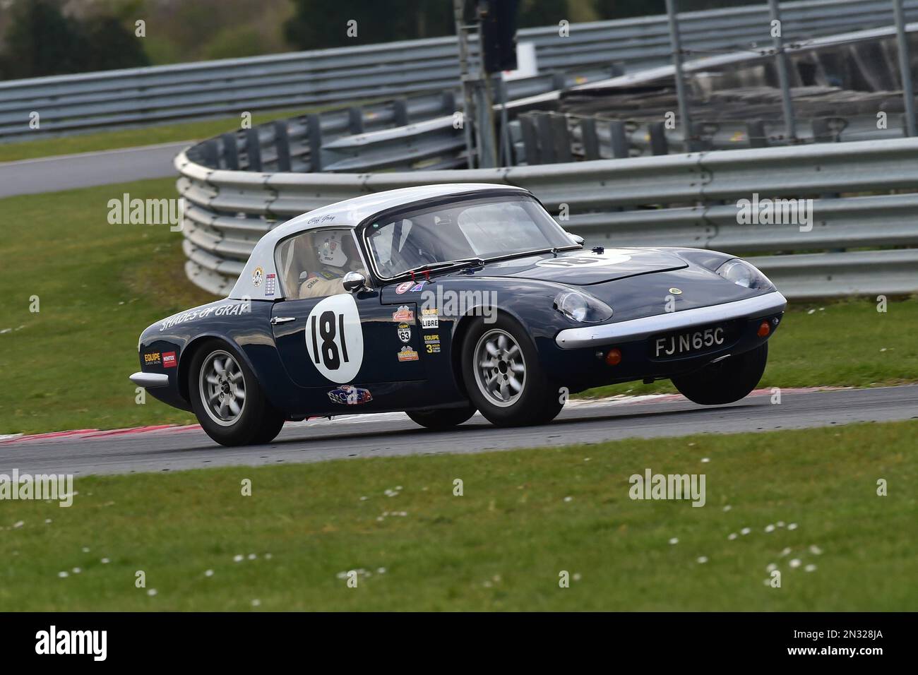 On three wheels, Cliff Gray, Lotus Elan S2 GTS, Adams and Page Swinging ...