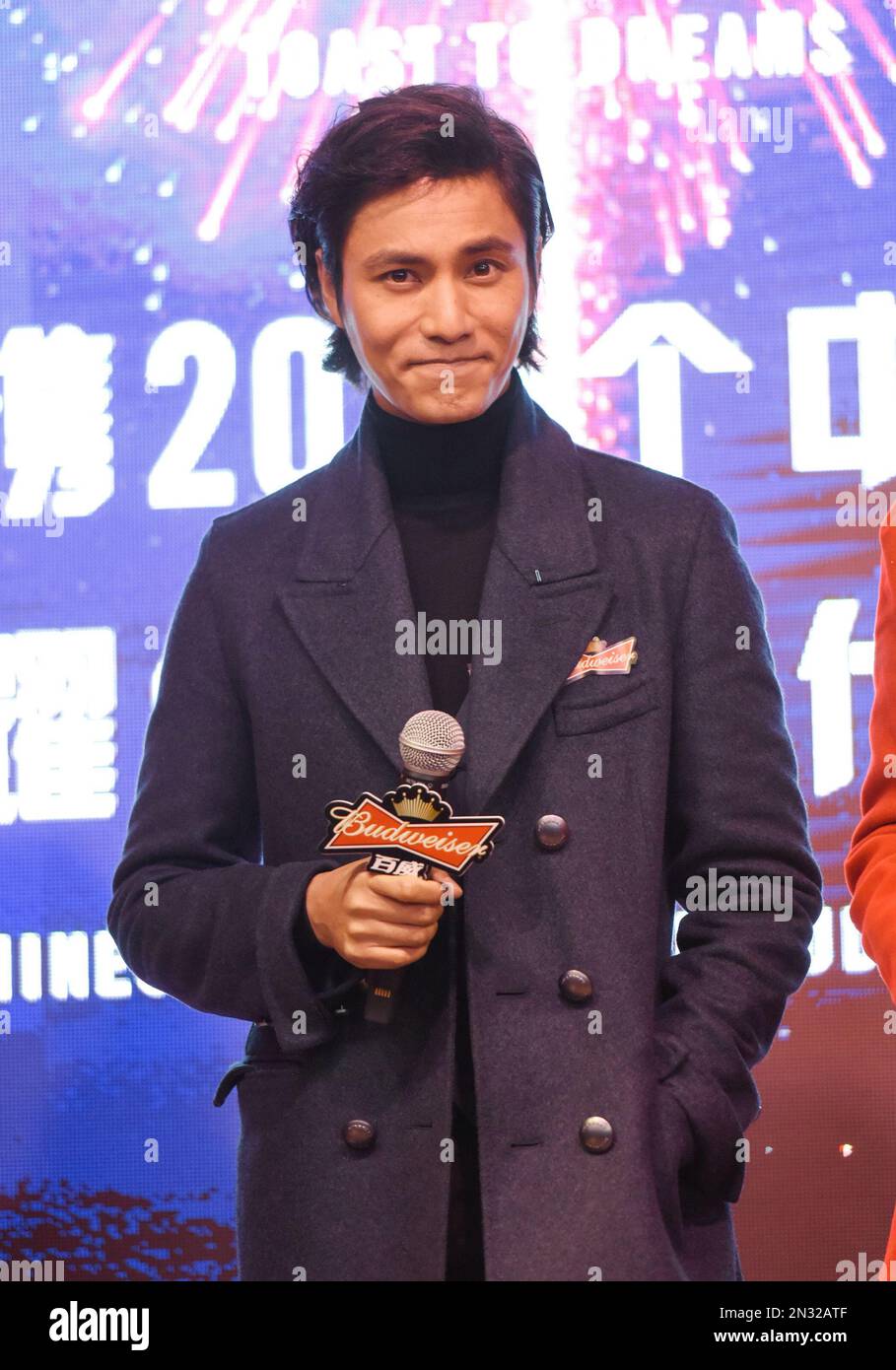 Chinese actor and singer Chen Kun participates in Budweiser's "Toast To ...