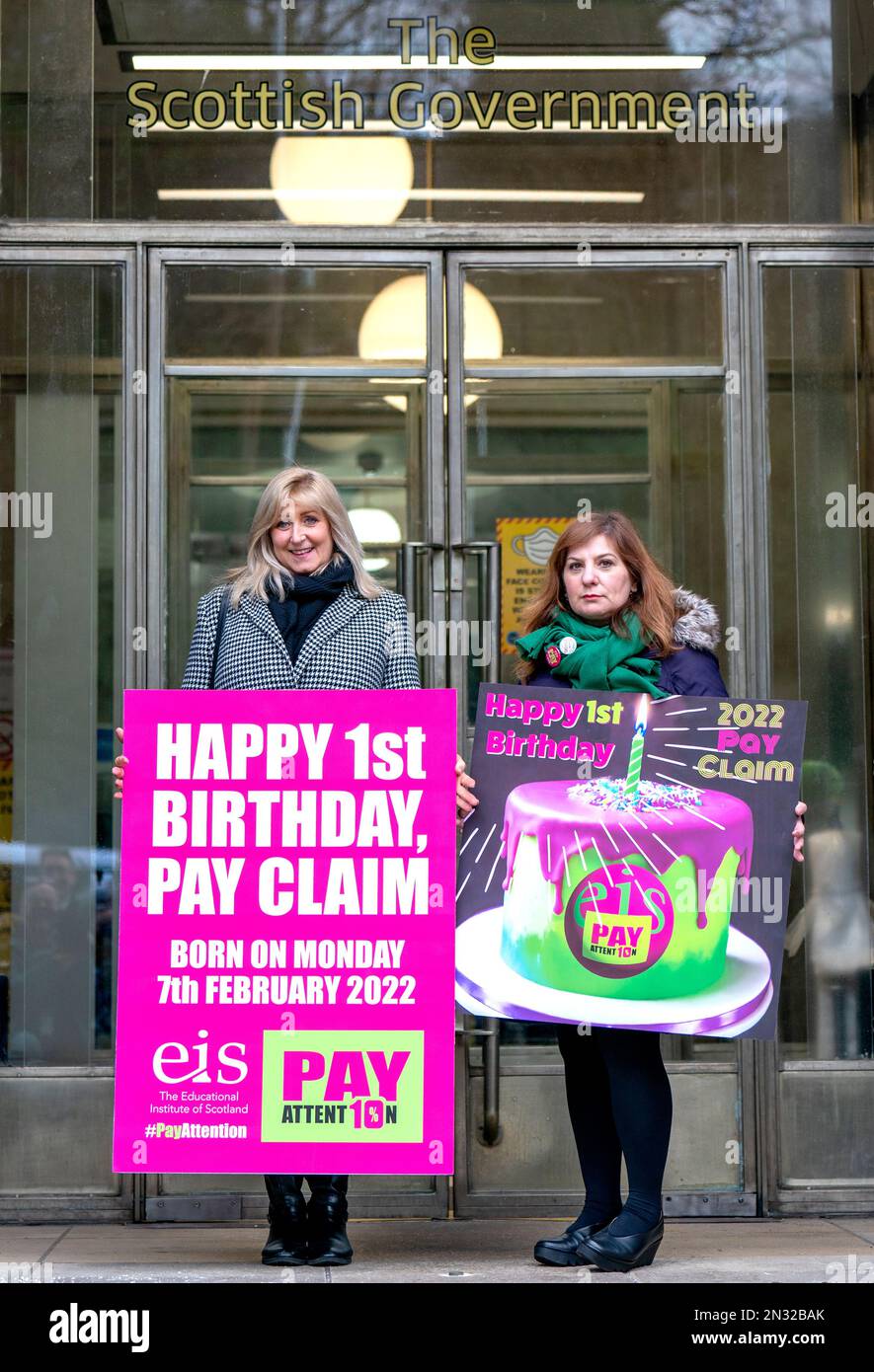 EIS national president Andrene Bamford (right) and EIS ex-president ...