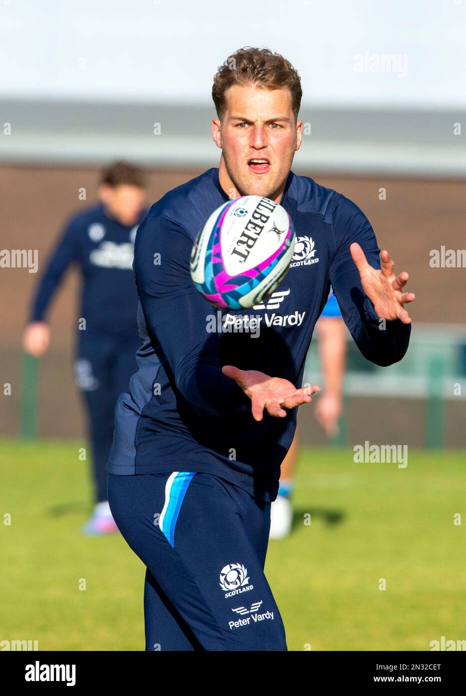 7th February 2023: Guinness Six Nations 2023. ScotlandÕs Duhan van der ...