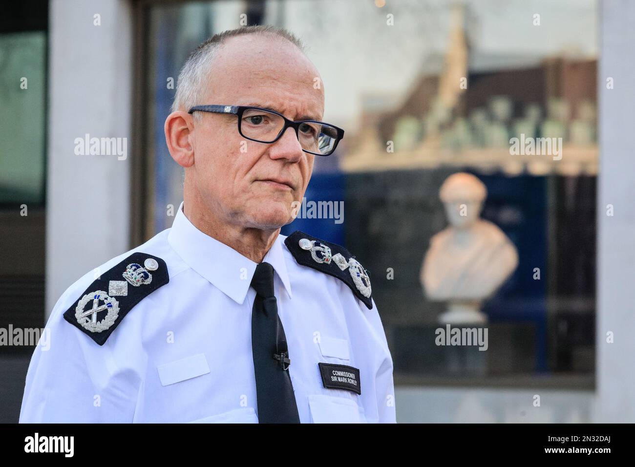 London, UK. 07th Feb, 2023. Sir Mark Rowley, Met Police Commissioner ...