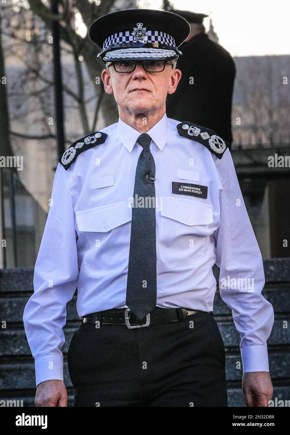 London, UK. 07th Feb, 2023. Sir Mark Rowley, Met Police Commissioner ...