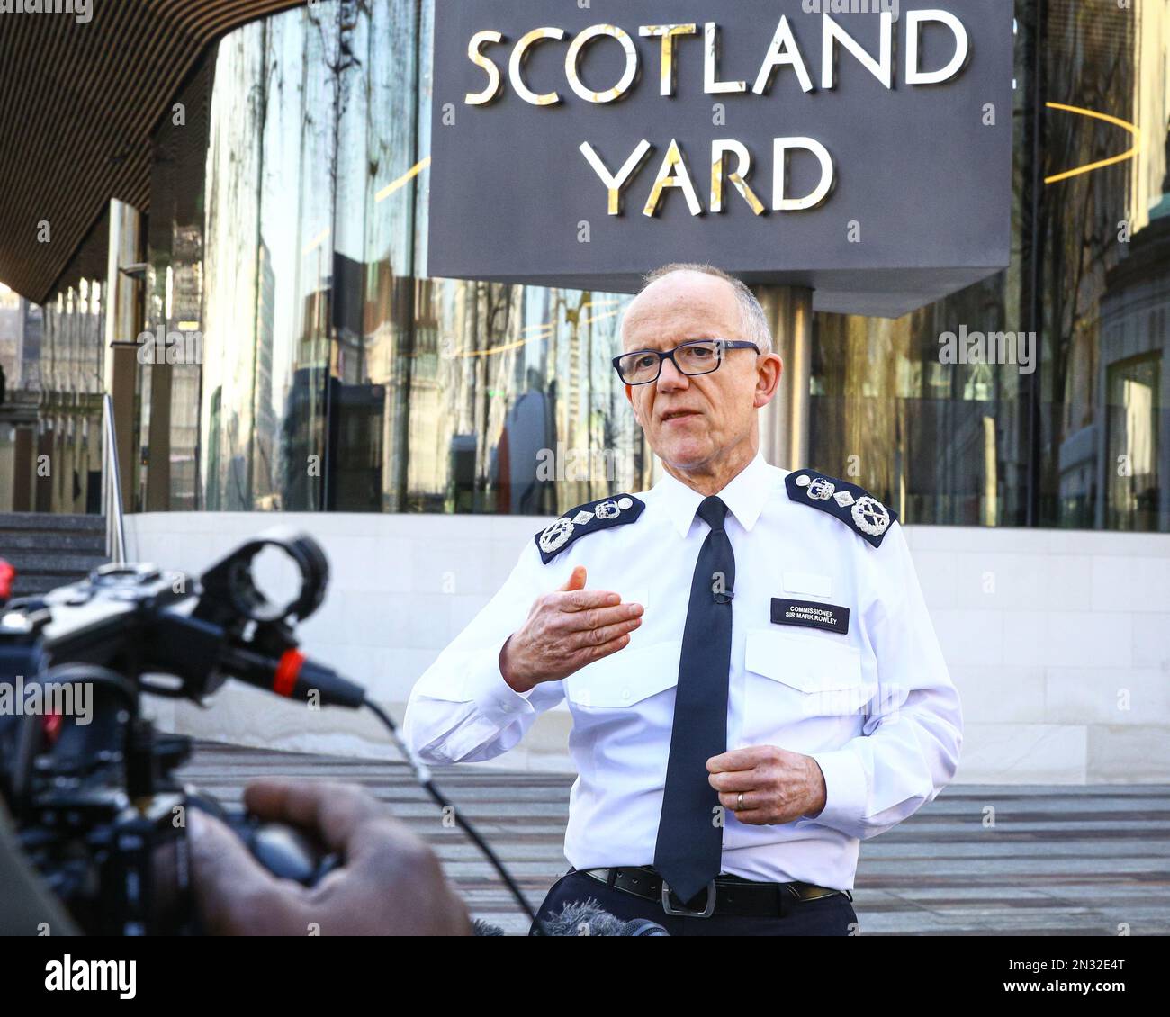 London, UK. 07th Feb, 2023. Sir Mark Rowley, Met Police Commissioner ...