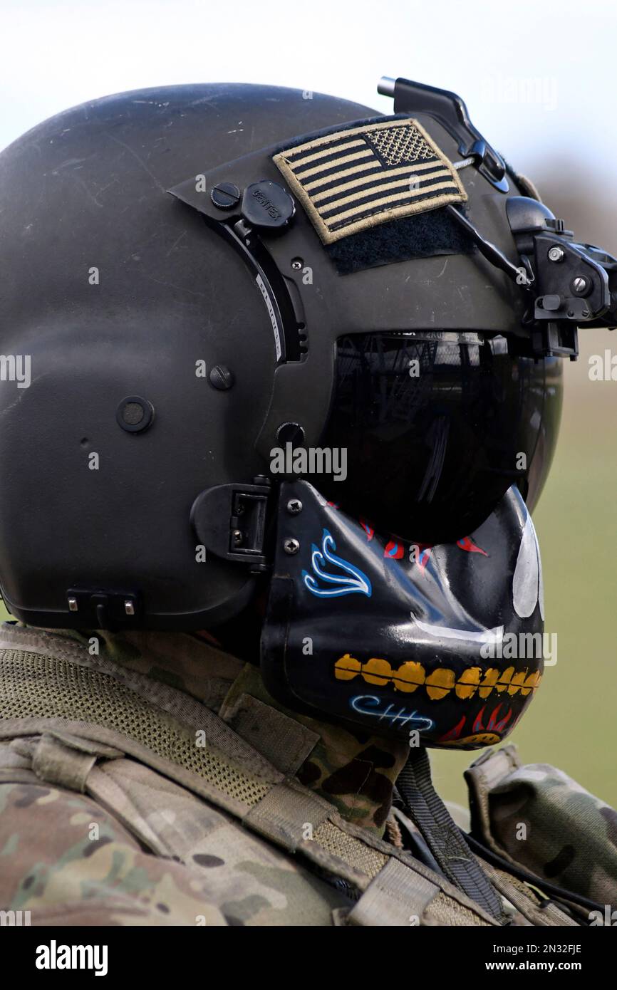 Six UH-60 Black Hawks Army Reserve Soldiers fired thousands of rounds ...