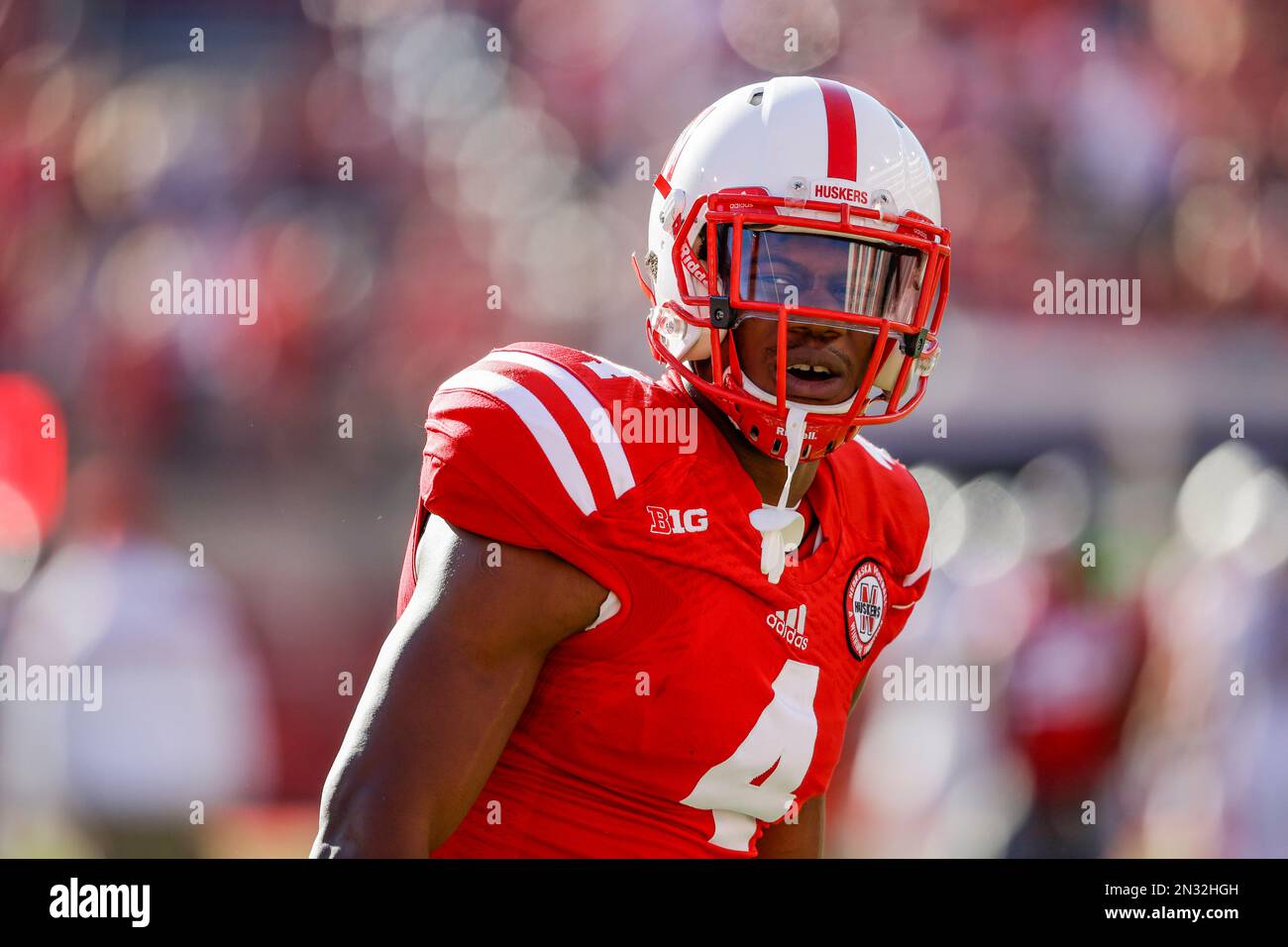 FILE - In this Oct. 25, 2014 file photo, Nebraska defensive end Randy ...