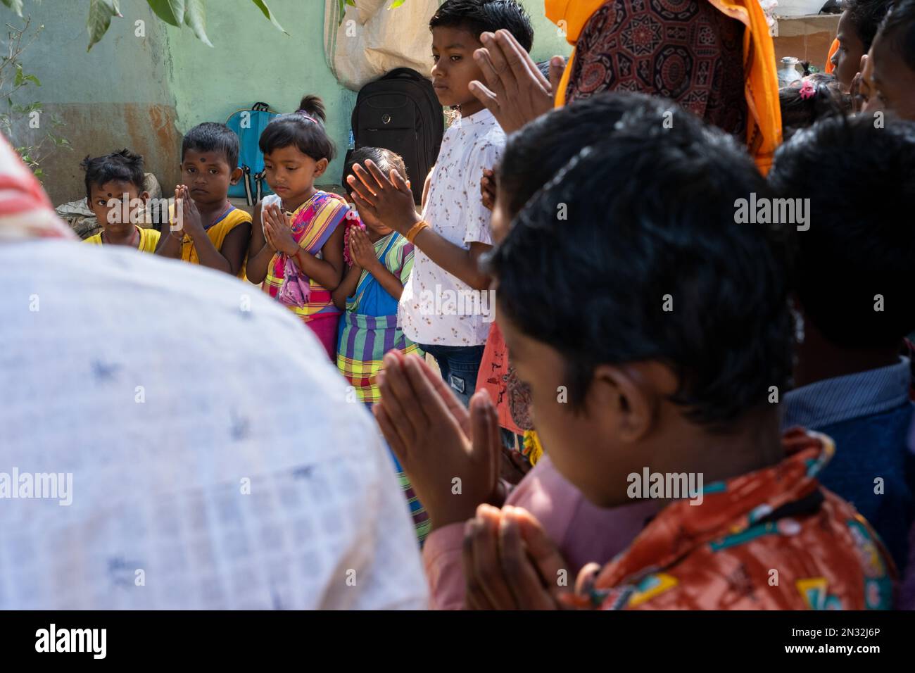 Bolpur, West Bengal, India. 5th Feb, 2023. On the last full moon, Bidu ...