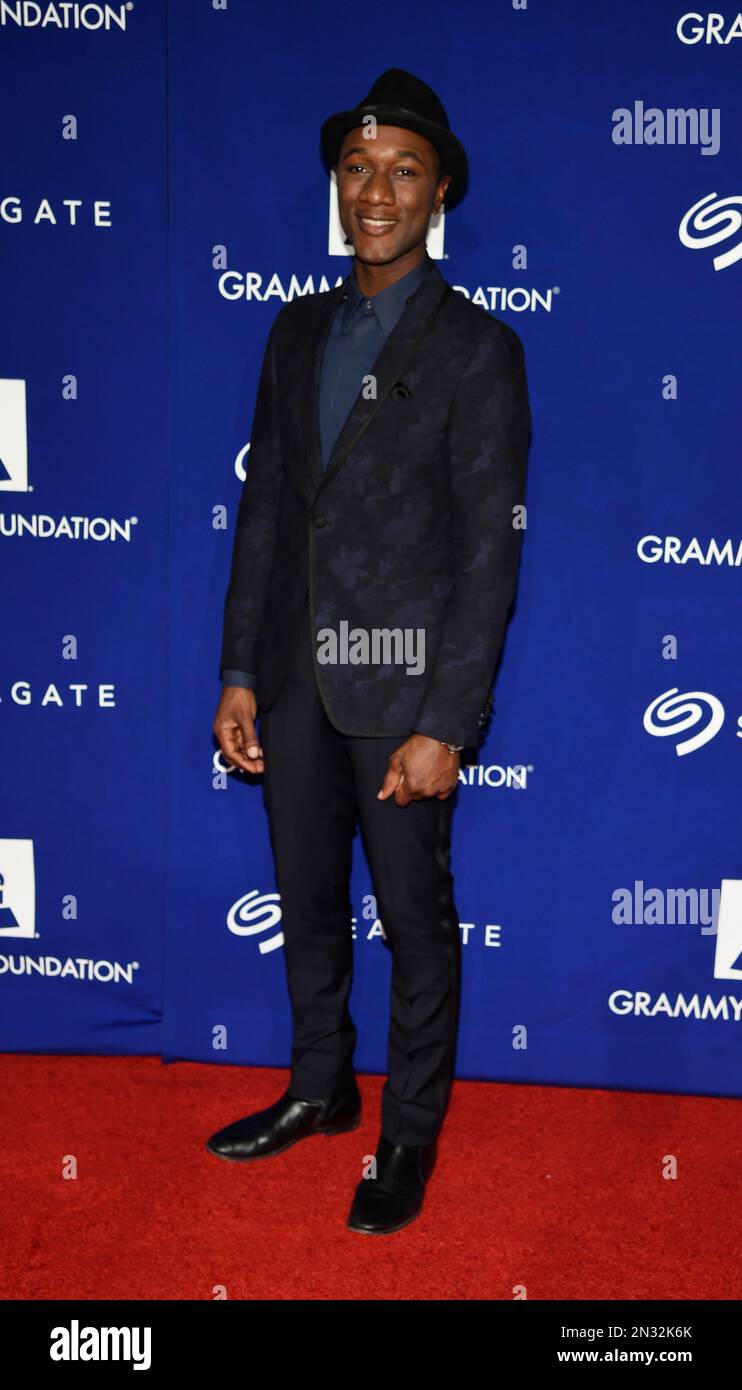 Singer Aloe Blacc poses at the 17th Annual GRAMMY Foundation Legacy ...
