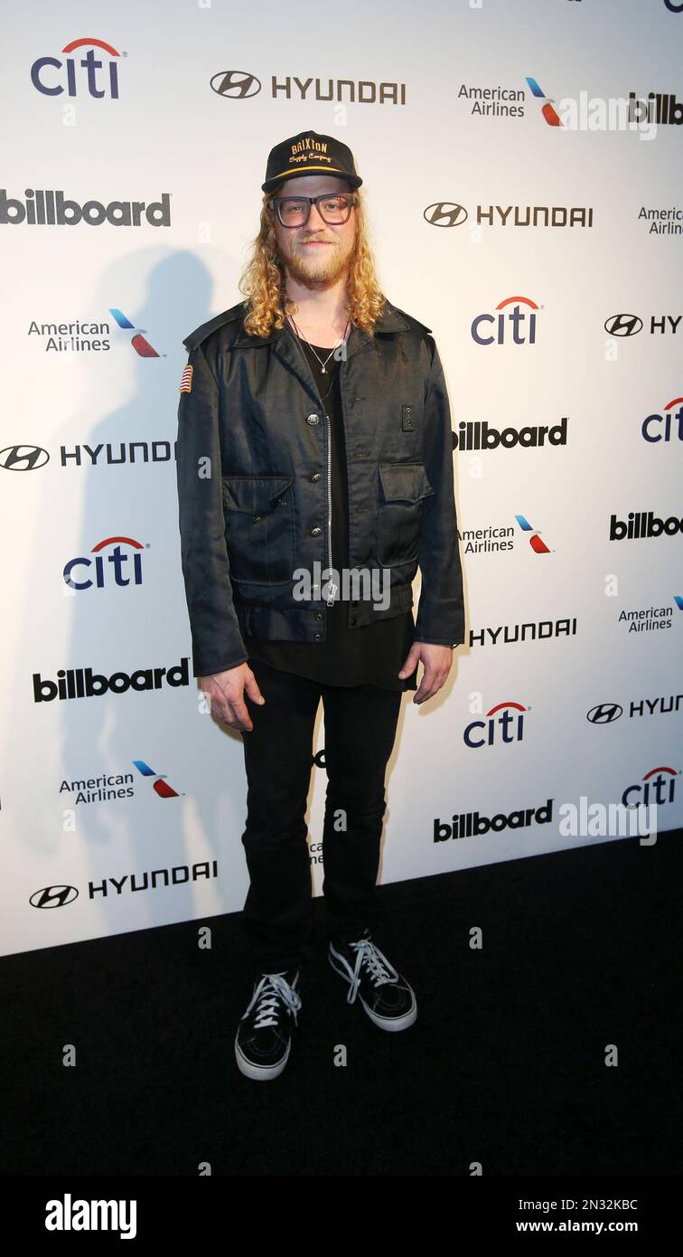Allen Stone arrives at Billboard Power 100 celebration at Bouchon on ...