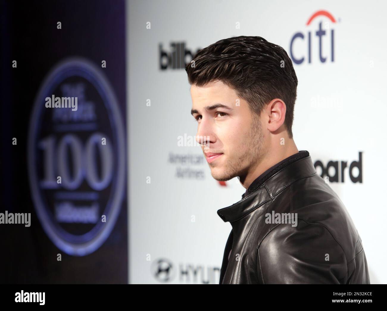 Nick Jonas arrives at Billboard Power 100 celebration at Bouchon ...