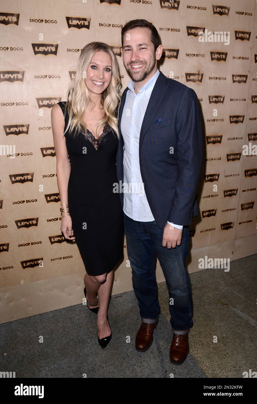 Samantha Schacher and Brett Erlich seen at Levi’s® x Snoop Dogg ...