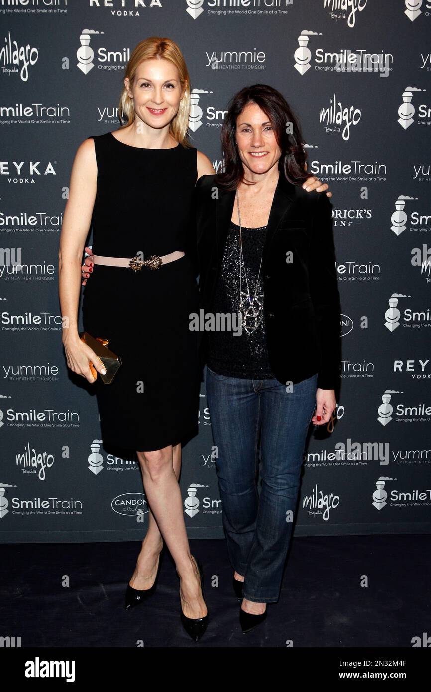 IMAGE DISTRIBUTED FOR SMILE TRAIN - Actress Kelly Rutherford, left ...