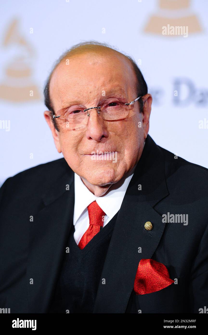 Record producer Clive Davis attends the Clive Davis Pre-Grammy Gala ...