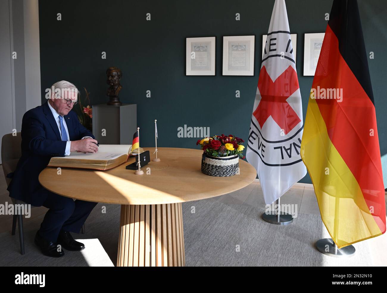 Ginebra, Switzerland. 07th Feb, 2023. German President Frank-Walter ...