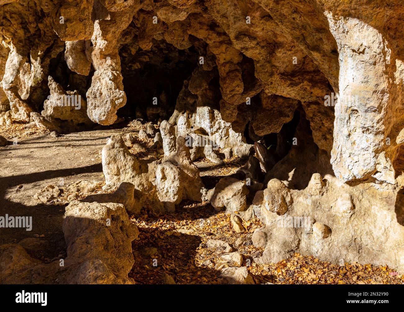 The Grotto on The McKittrick Canyon Trail, Guadalupe Mountains National ...