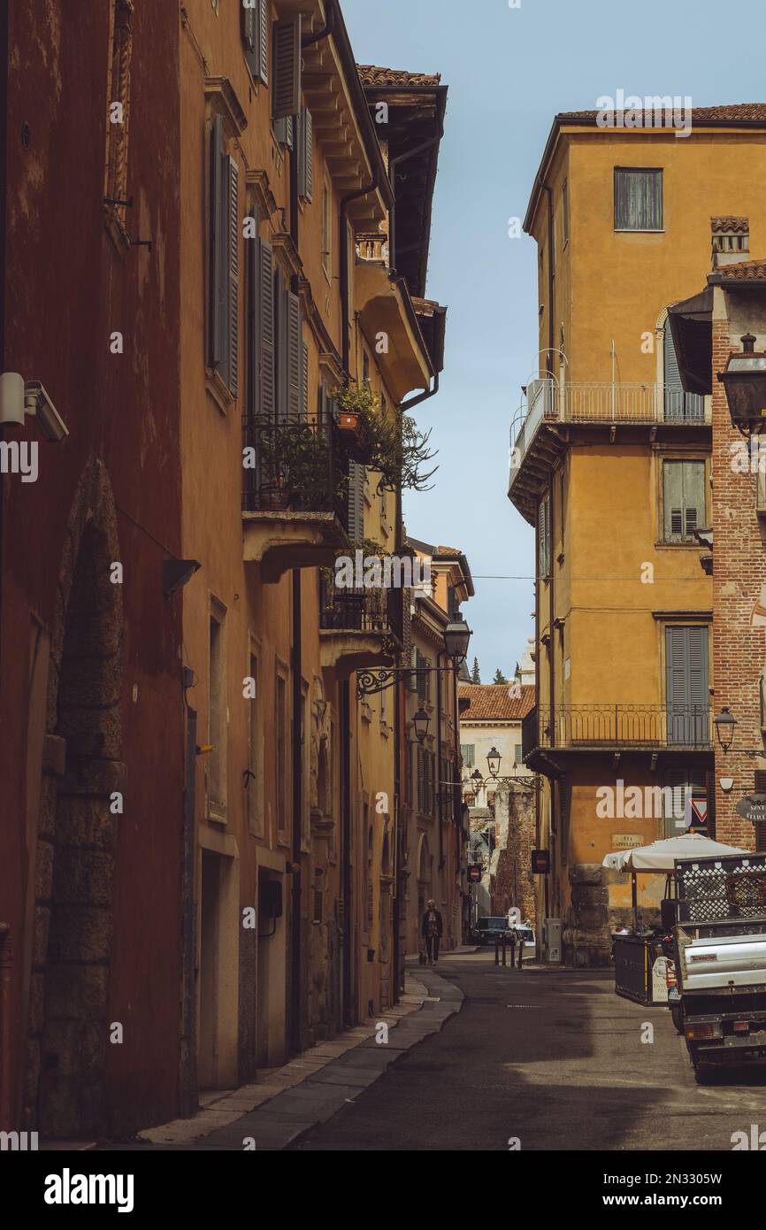 Verona City Landscape Summer Stock Photo - Alamy