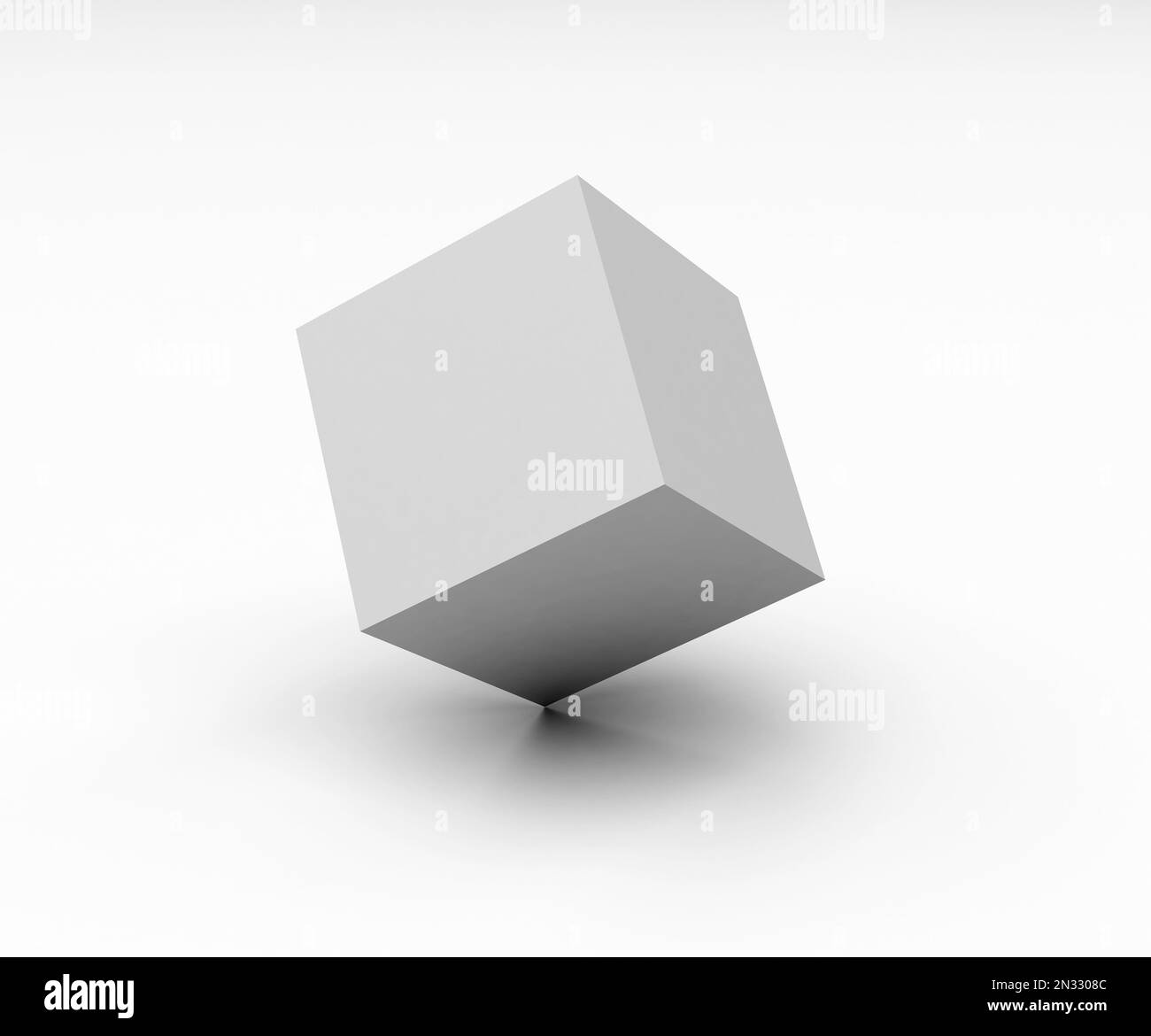 3d abstract isolated on white Black and White Stock Photos & Images - Alamy