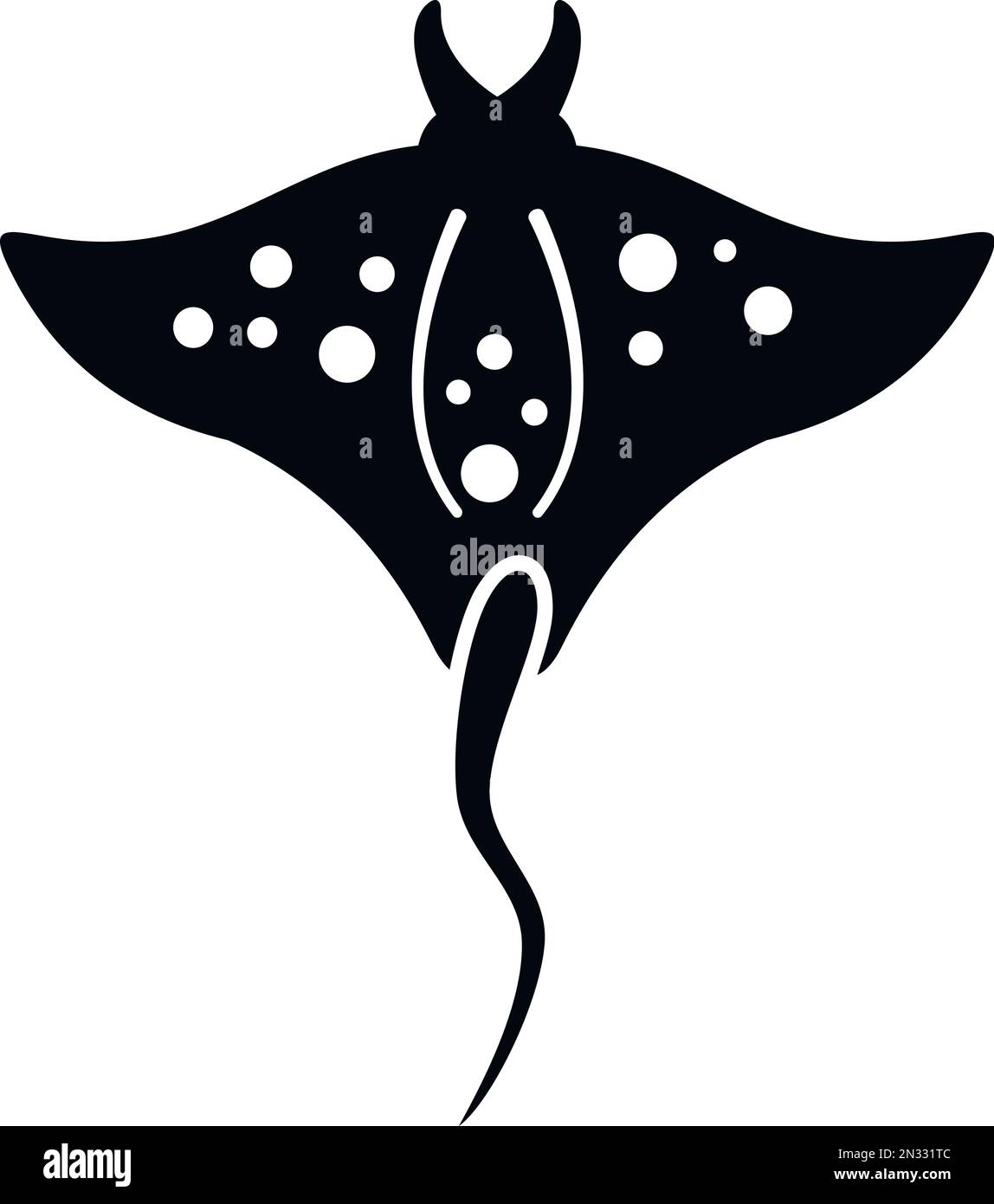 Big skate ocean Black and White Stock Photos & Images - Alamy