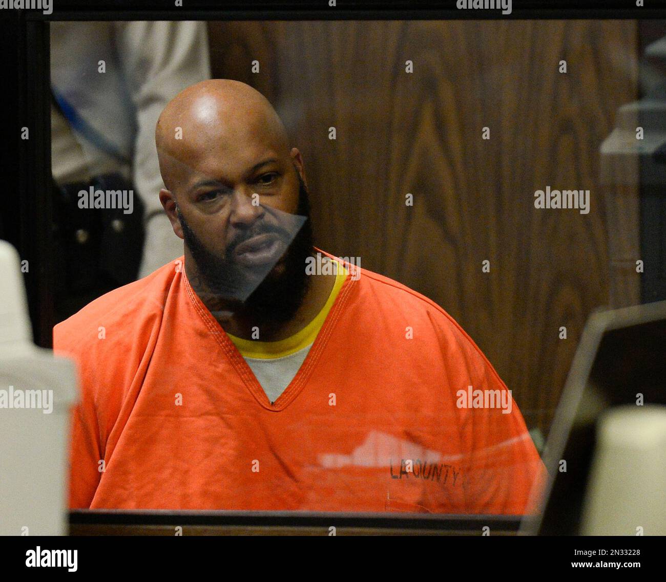 Death Row Records founder Marion "Suge" Knight appears in a courtroom ...