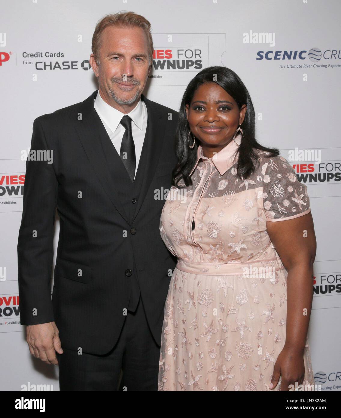 Career Achievement Award Winner Kevin Costner and Octavia Spencer ...