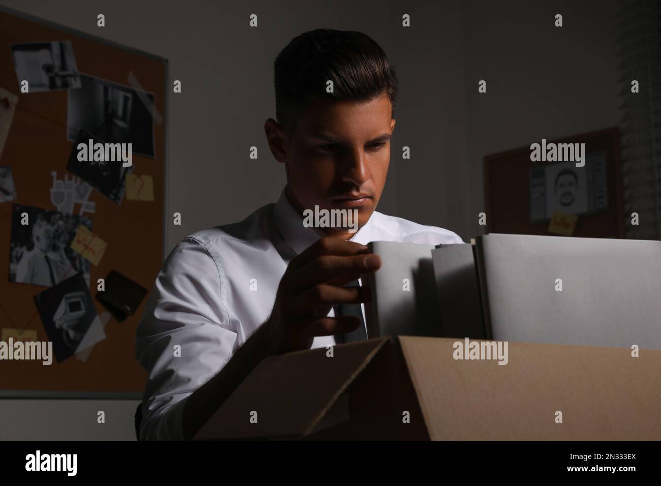 Photos of police paperwork hi-res stock photography and images - Alamy