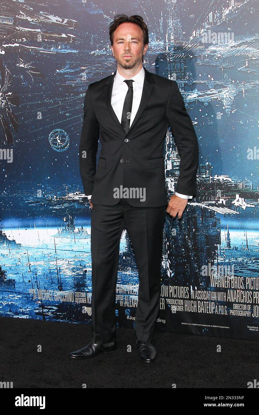 Kick Gurry attends the premiere of Warner Bros. Pictures' 'Jupiter ...