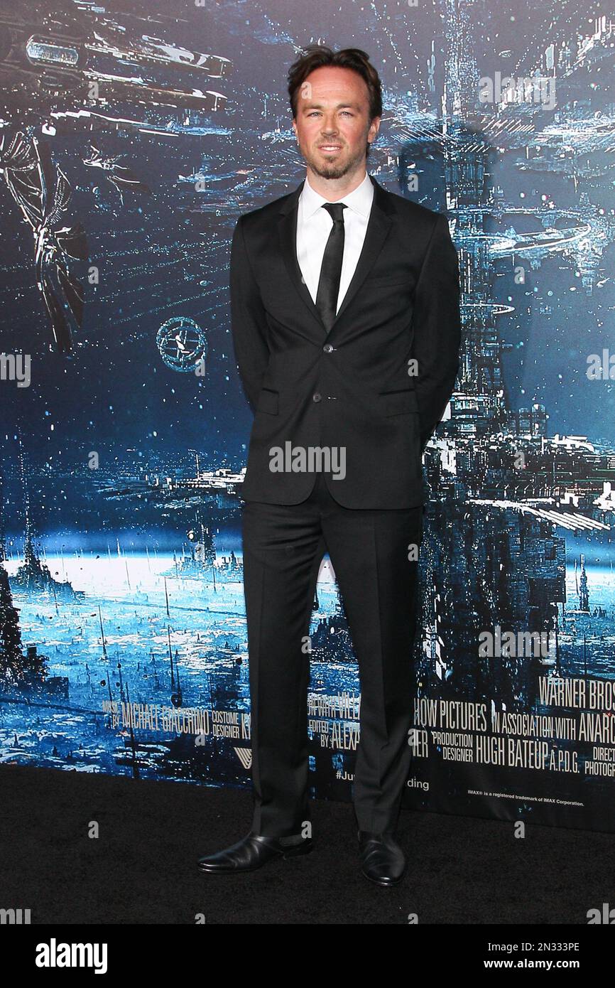 Kick Gurry attends the premiere of Warner Bros. Pictures' 'Jupiter ...