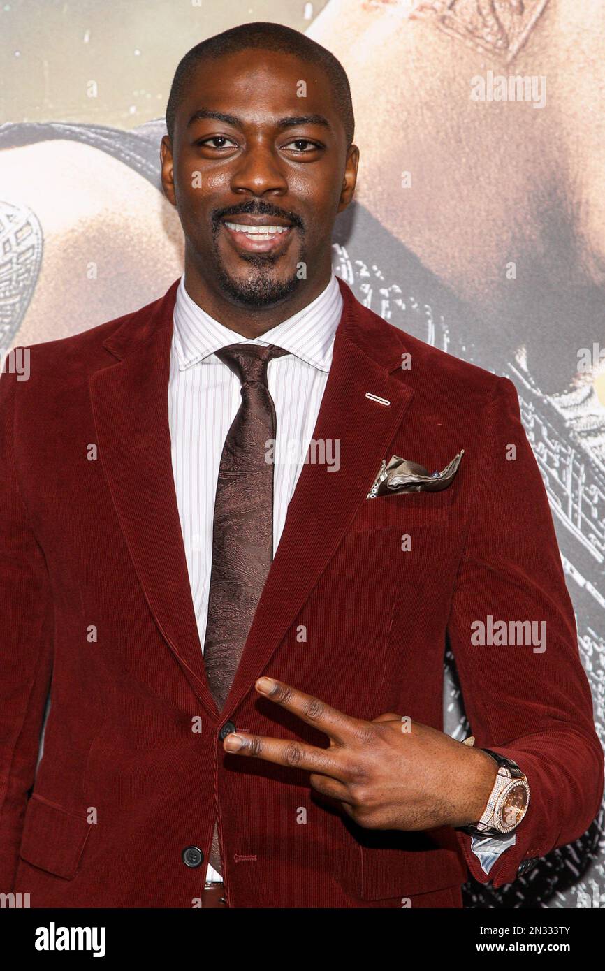 David Ajala attends the premiere of Warner Bros. Pictures' 'Jupiter ...