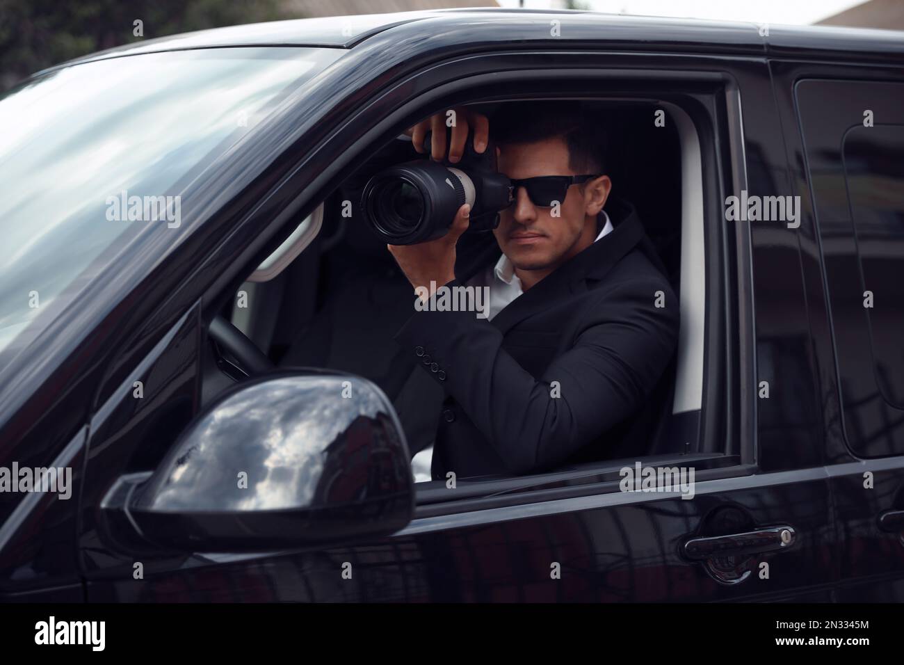 Camera inside police car hi-res stock photography and images - Alamy