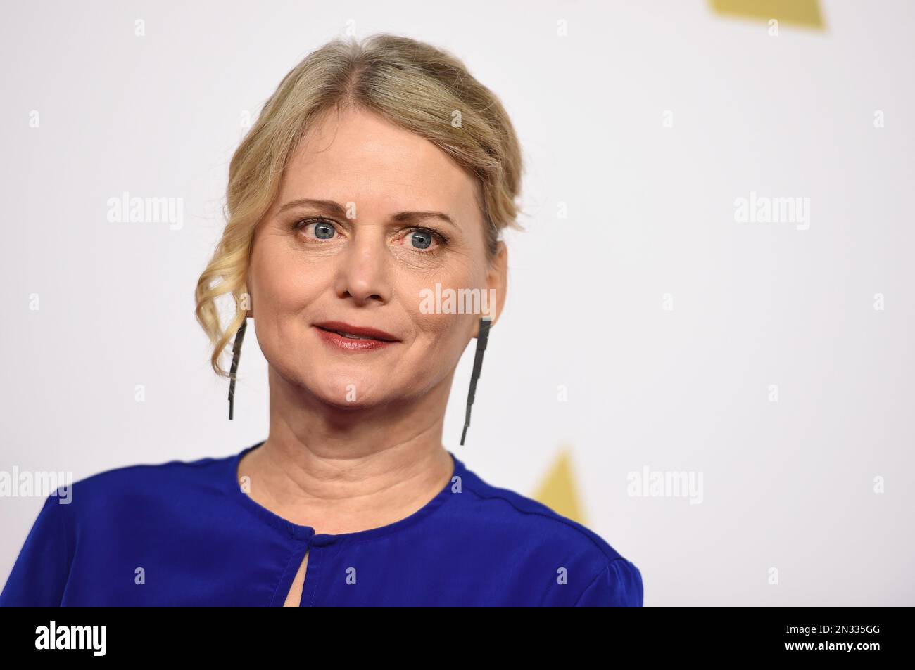 Cathleen Sutherland arrives at the 87th Academy Awards nominees ...