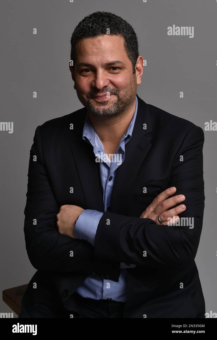 Alexander Dinelaris poses for a portrait during the 87th Academy Awards ...