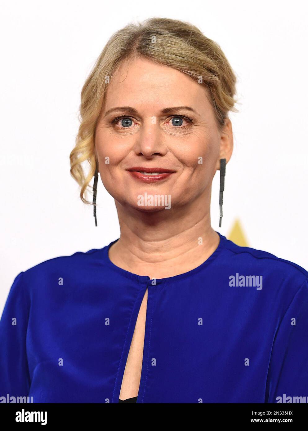 Cathleen Sutherland arrives at the 87th Academy Awards nominees ...