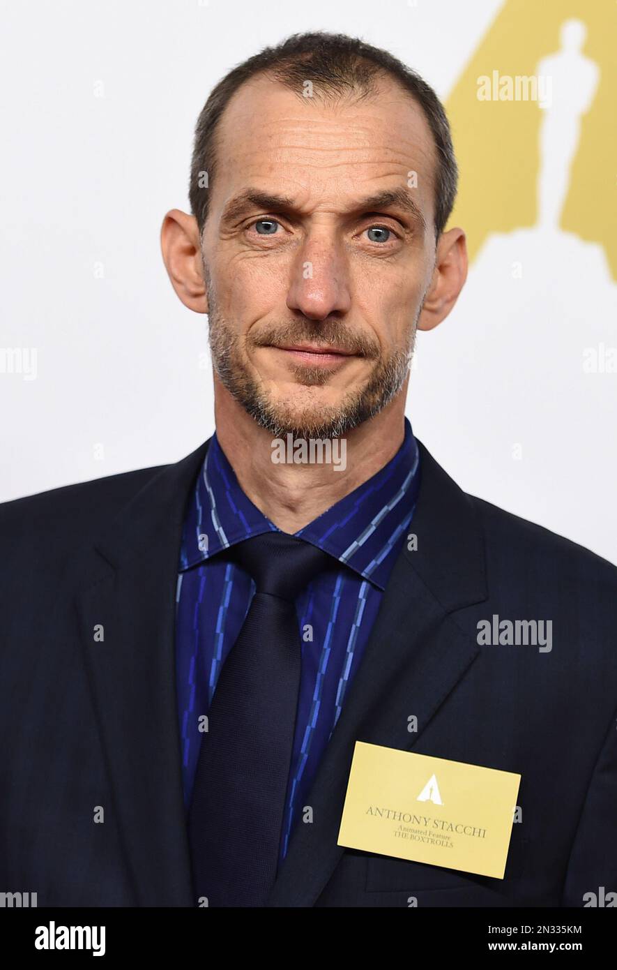 Anthony Stacchi arrives at the 87th Academy Awards nominees luncheon at ...