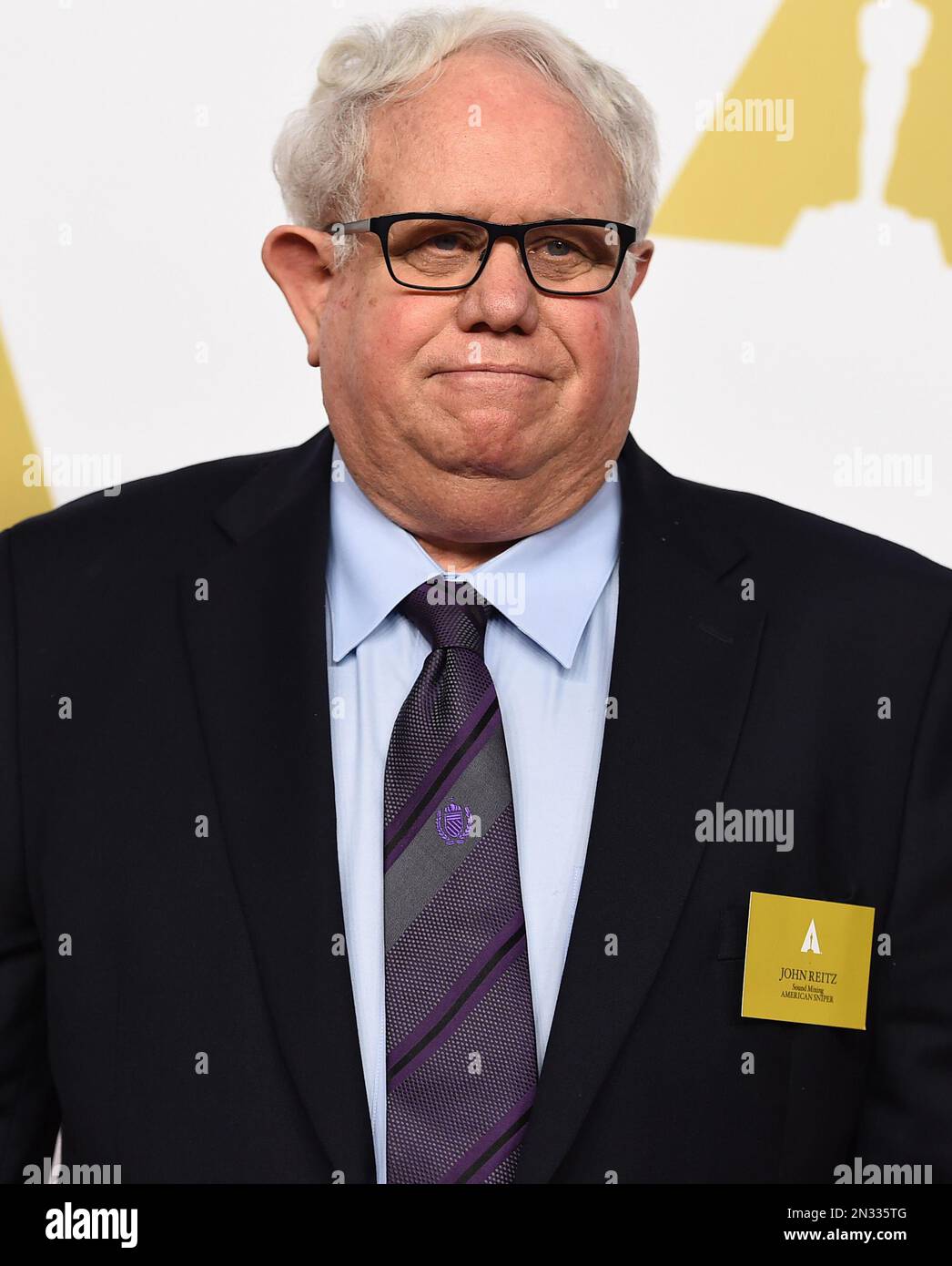 John Reitz arrives at the 87th Academy Awards nominees luncheon at the ...