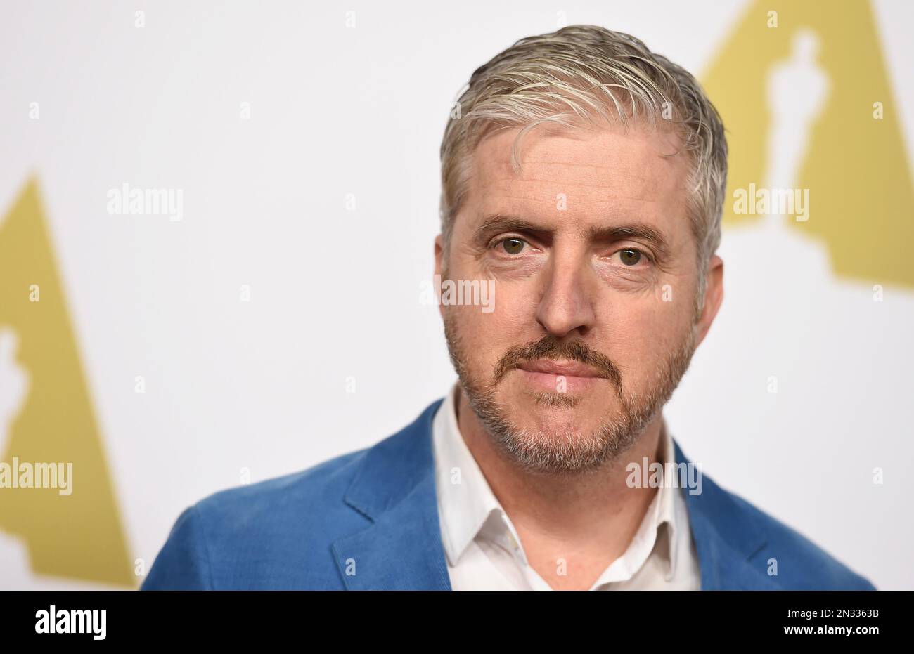 Anthony McCarten arrives at the 87th Academy Awards nominees luncheon ...