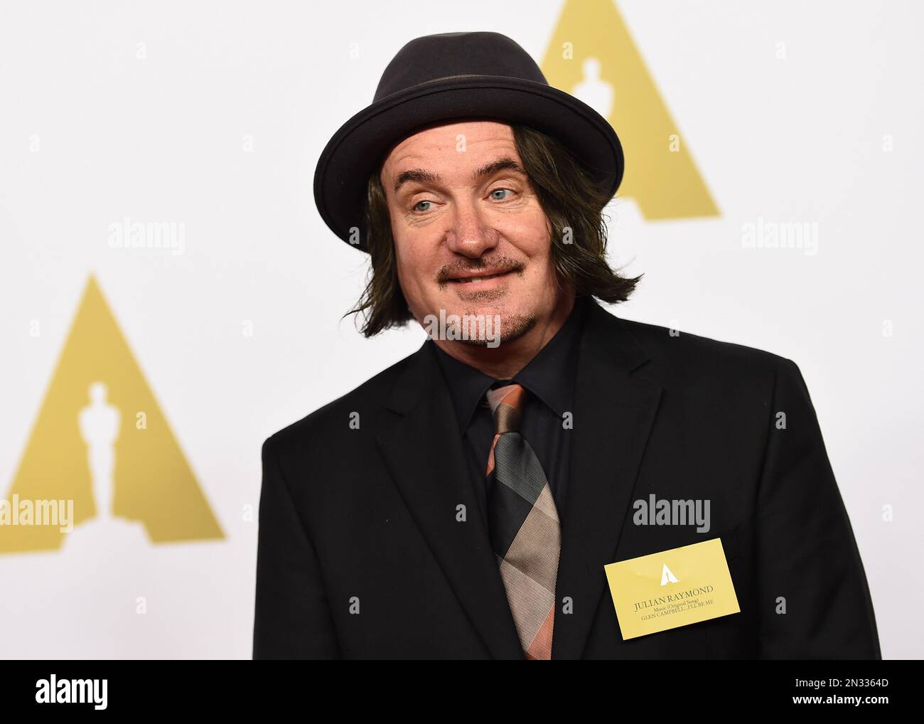 Julian Raymond arrives at the 87th Academy Awards nominees luncheon at ...