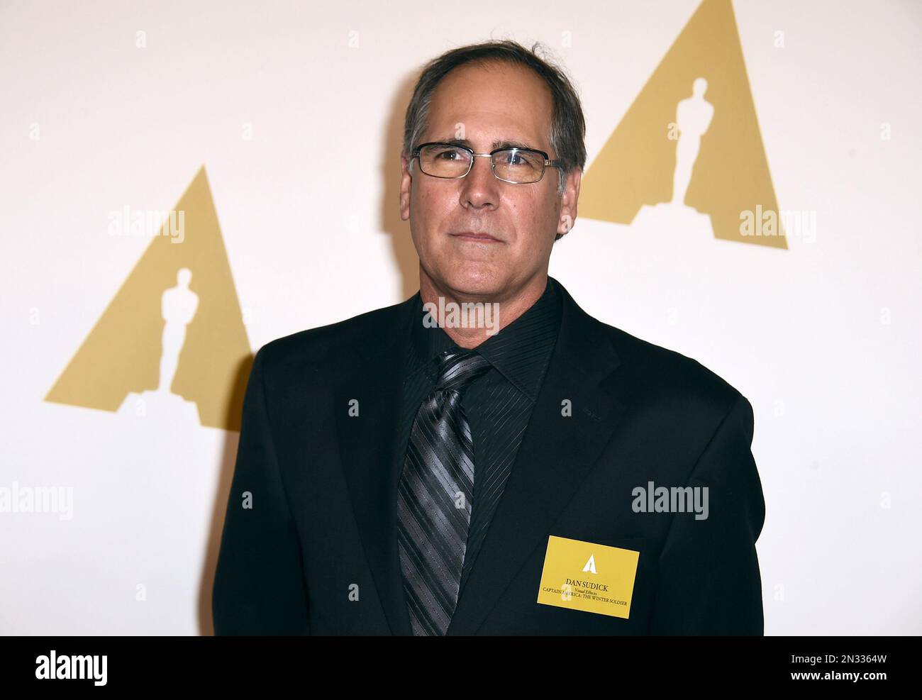 Dan Sudick arrives at the 87th Academy Awards nominees luncheon at the ...
