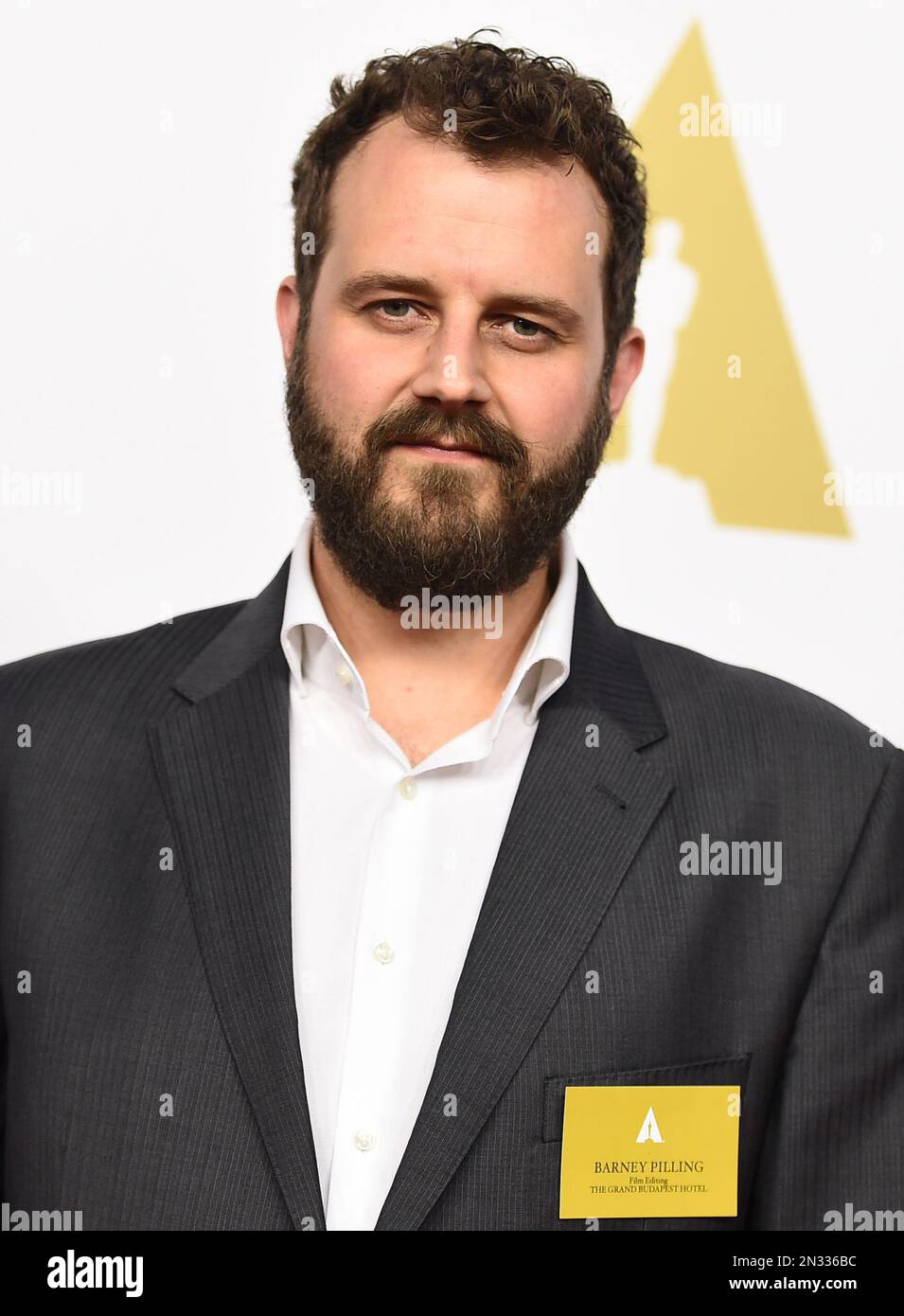 Barney Pilling arrives at the 87th Academy Awards nominees luncheon at ...