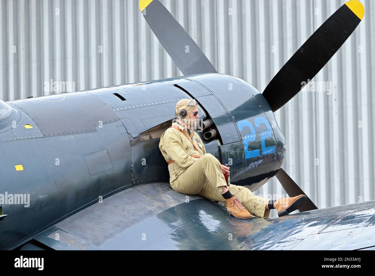 AIR LEGENDS Air show at Melun Villaroche Stock Photo - Alamy