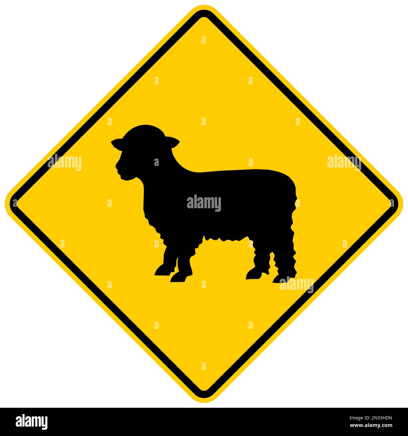 Road sheep Cut Out Stock Images & Pictures - Alamy