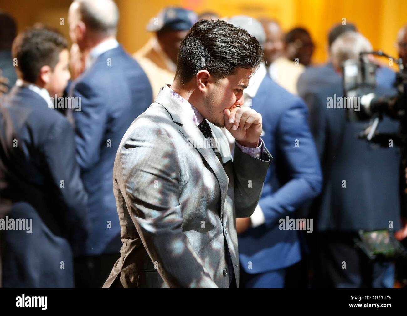 Hunter Seau attends the 4th annual NFL Honors at the Phoenix Convention ...