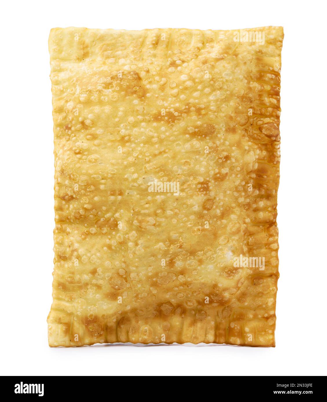 Brazilian pastry, typical fried salty stuffed with ground beef, sauce ...