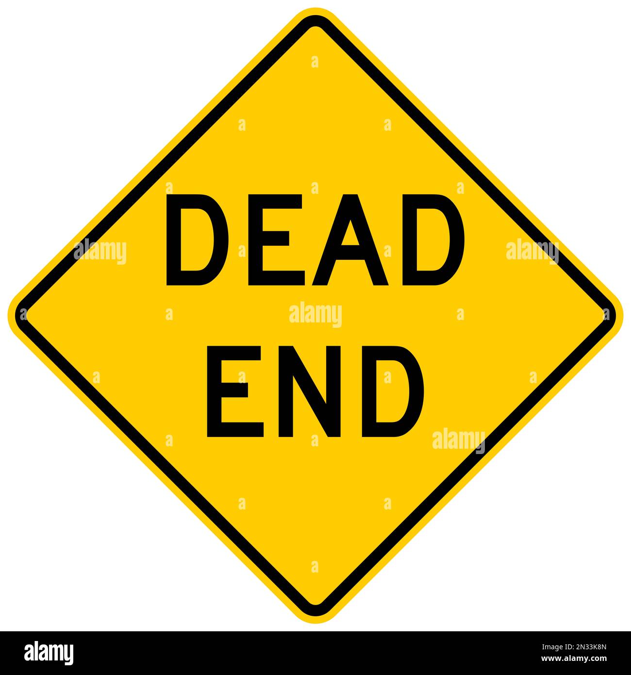 Dead end sign Cut Out Stock Images & Pictures - Alamy