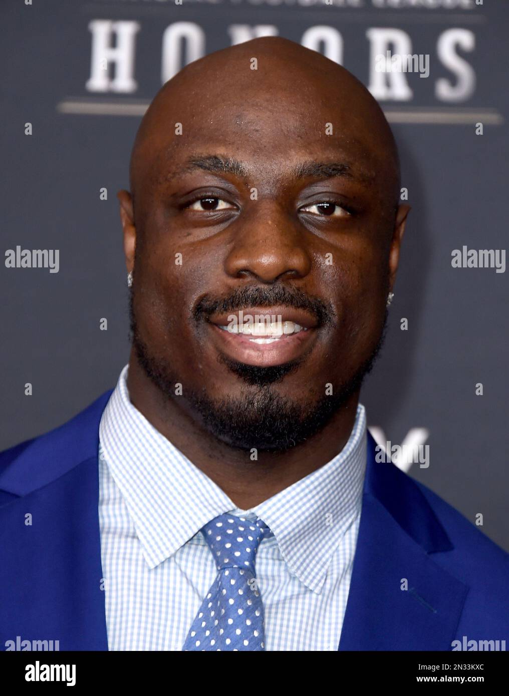 Justin Houston, of the Kansas City Chiefs, arrives at the 4th annual ...