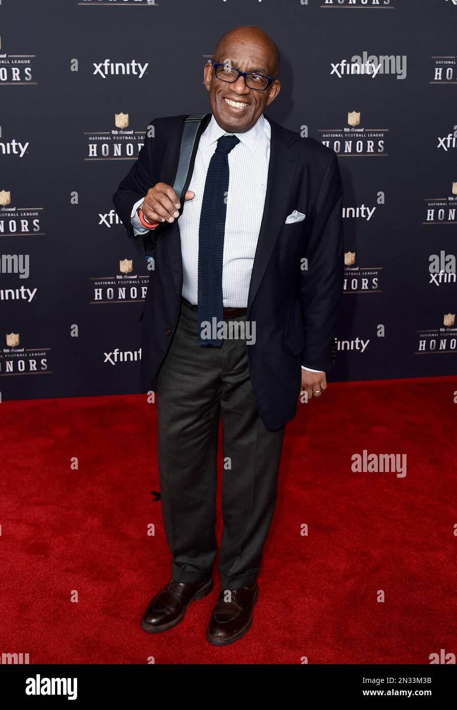 Al Roker arrives at the 4th annual NFL Honors at the Phoenix Convention ...