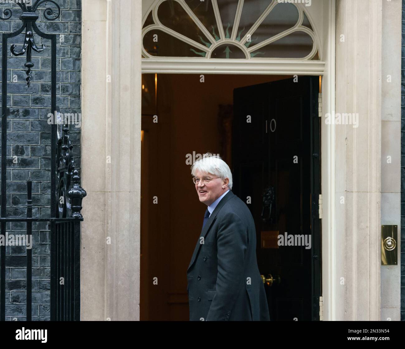 7th February 2023, Downing St, London, UK Following this mornings ...