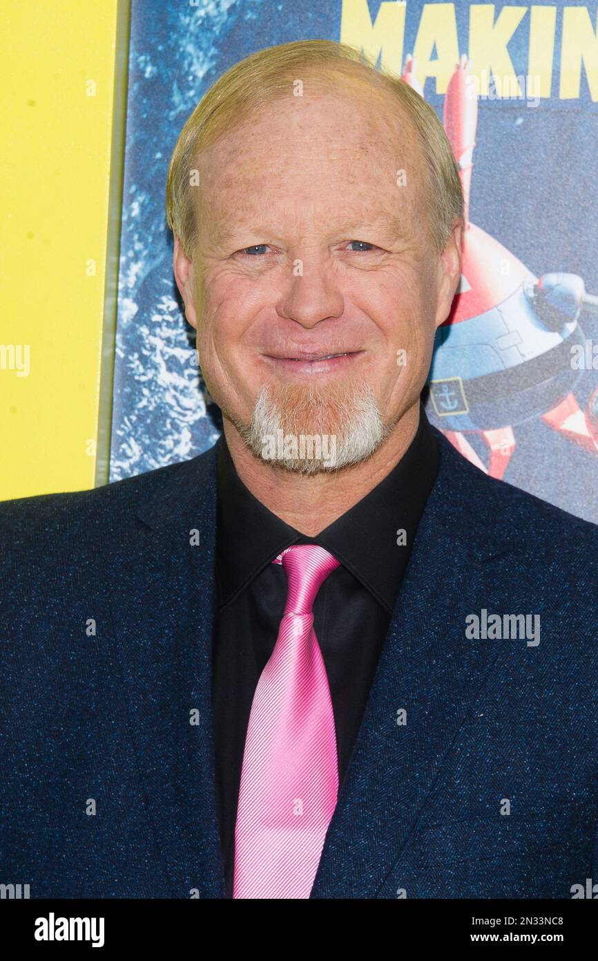 Bill Fagerbakke attends the world premiere of "The Spongebob Movie ...